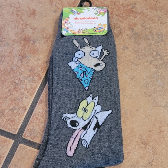 Nickelodeon | Underwear & Socks | Nickelodeon Socks Rockos Modern Life ...